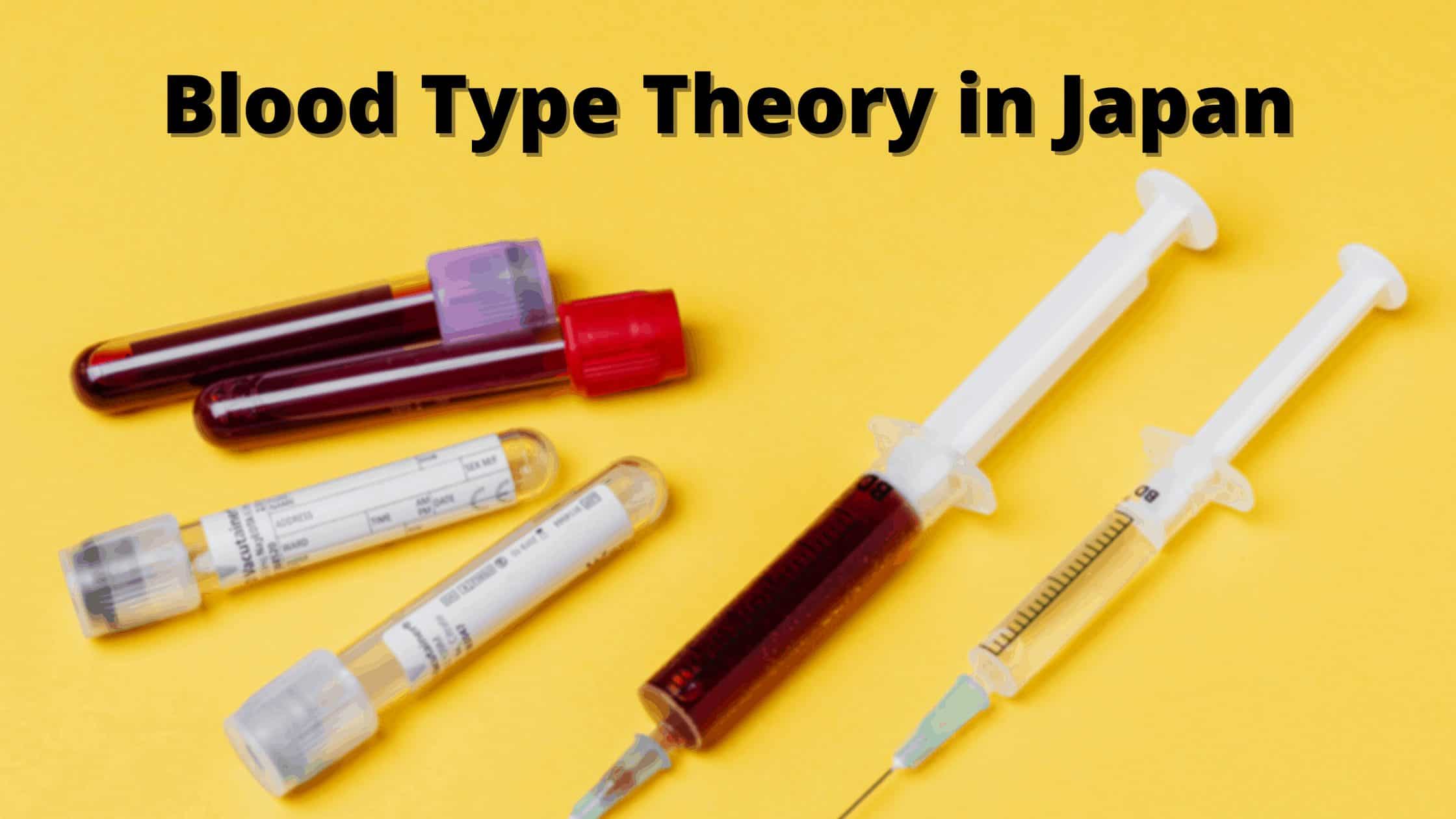 Jlover The History Of Japanese Blood Typing
