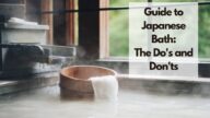 Guía para bañarse en Japón | ¿Cómo bañarse en Japón? - Japón Verdadero