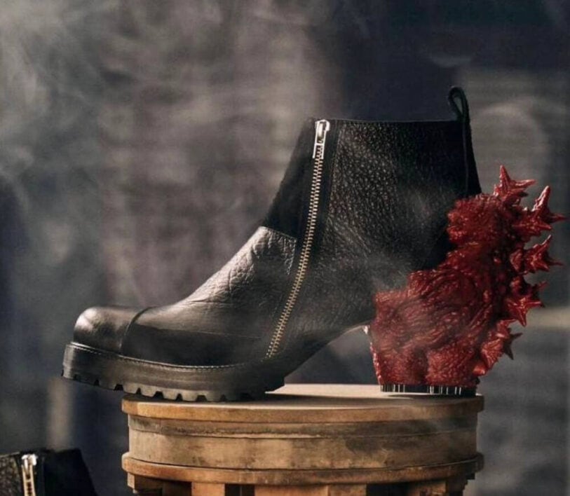 Quién hizo los zapatos de Godzilla vistos en los premios de la Academia ...