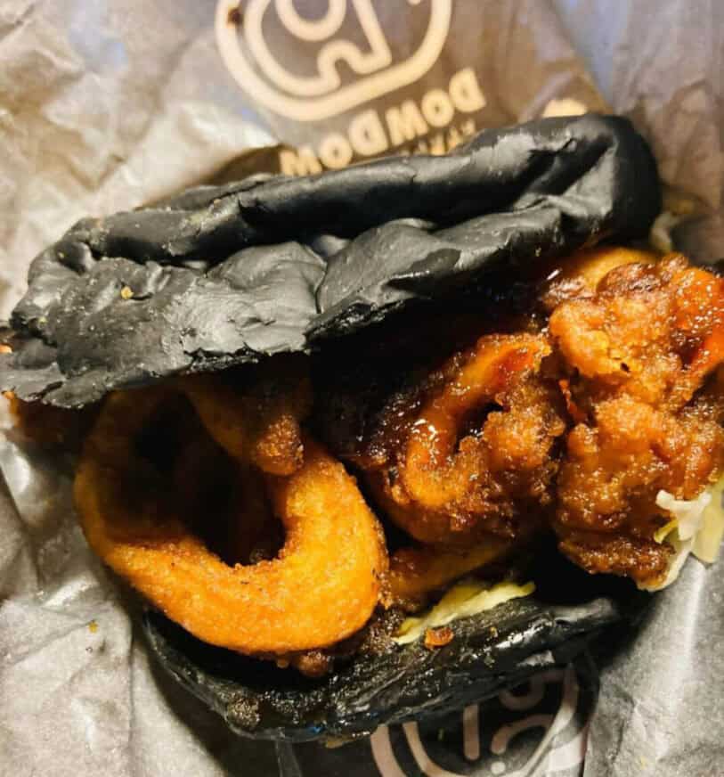 Black-Bun Squid Devil Burger: A Bold Culinary Adventure – Japan Truly