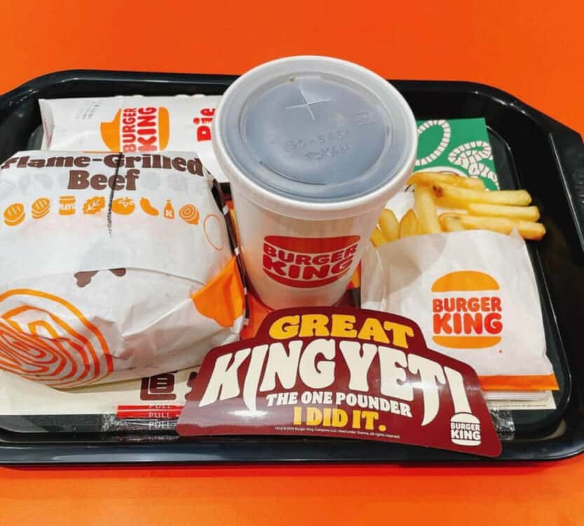 Burger King Japón lanza el Gran Rey Yeti: la evolución de la libra ...