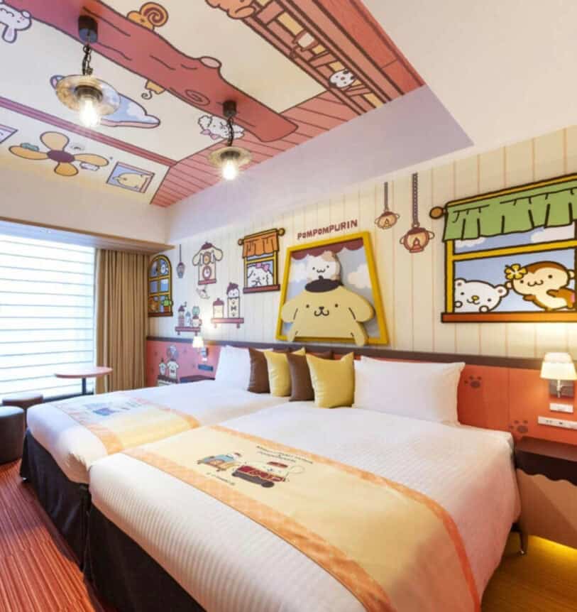 Pompompurin Hotel Rooms In Tokyo & Hokkaido: Book Your Whimsical Stay ...